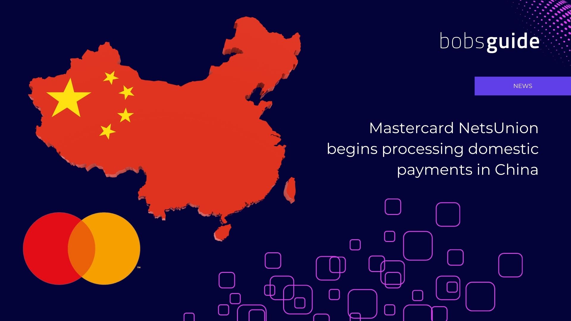 Mastercard NetsUnion begins processing domestic payments in China ...