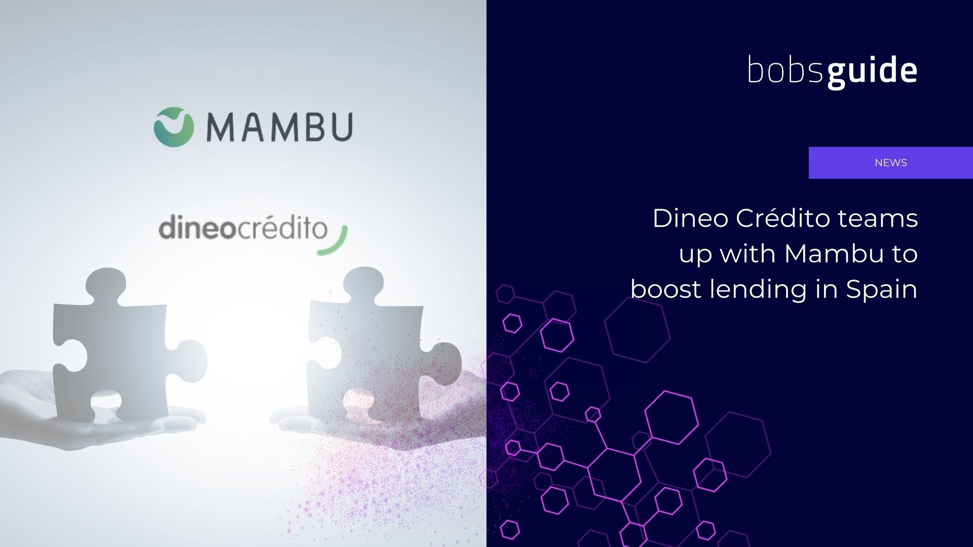 Dineo Crédito teams up with Mambu to boost lending in Spain | bobsguide
